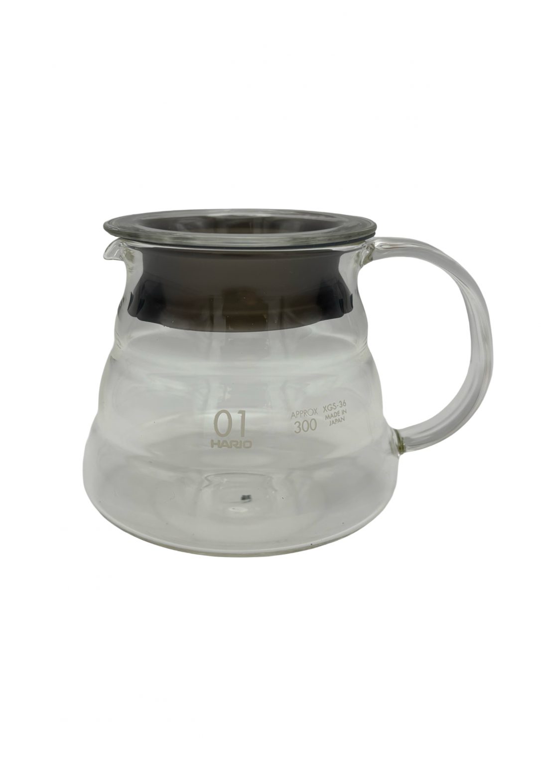 Hario V60 Glass Range Coffee Server (Clear) Size 01 360ml – Heart & Graft